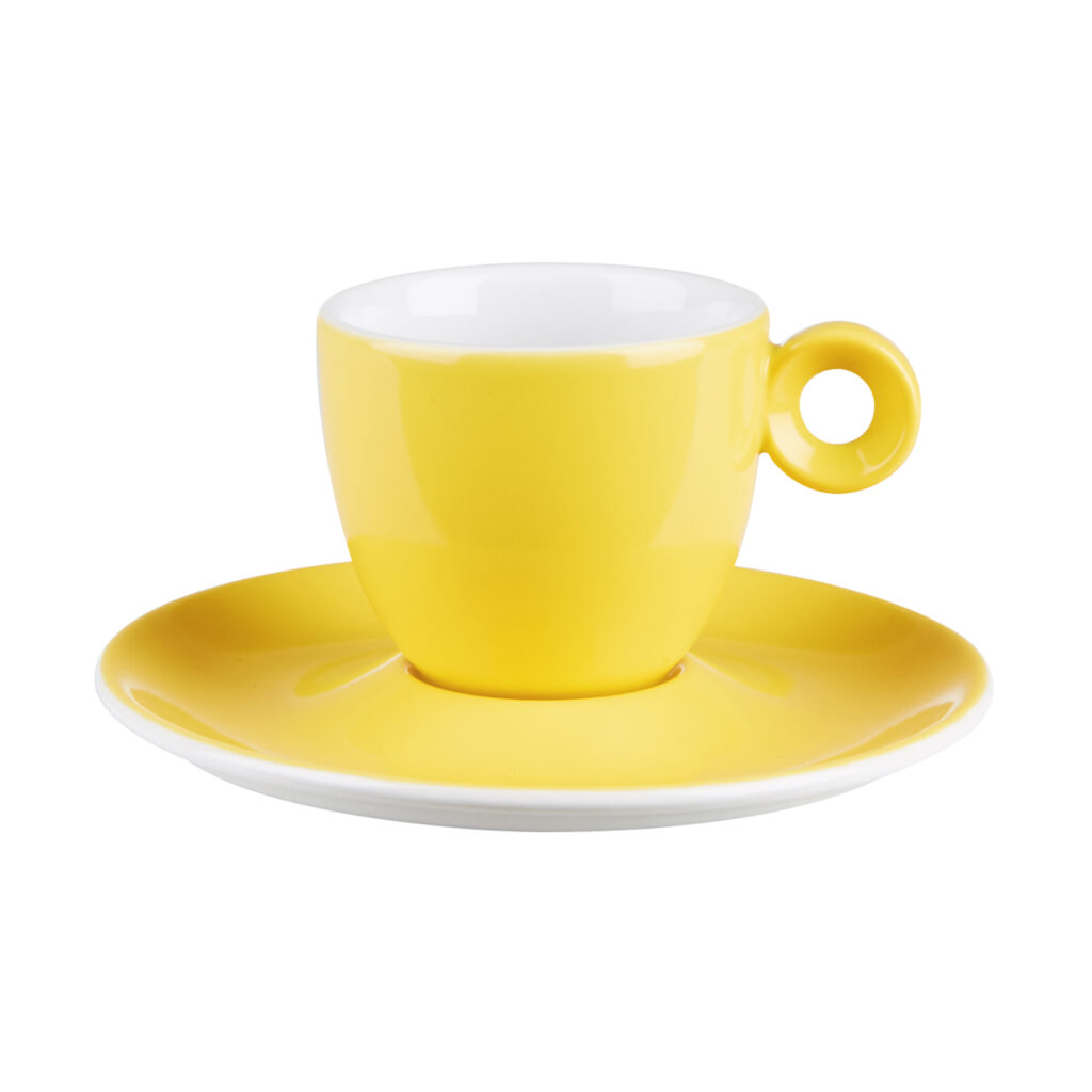 Costa Verde Yellow Espresso Cup 8.5cl - Right Price Catering Supplies